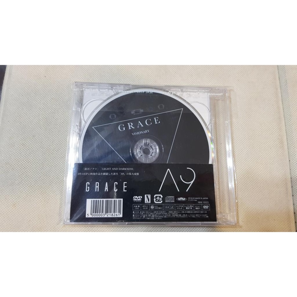 [絕版/二手/日版/2CD+DVD] Alice Nine 愛麗絲九號 A9 Grace 首張合集 - tw9926_27282 ...