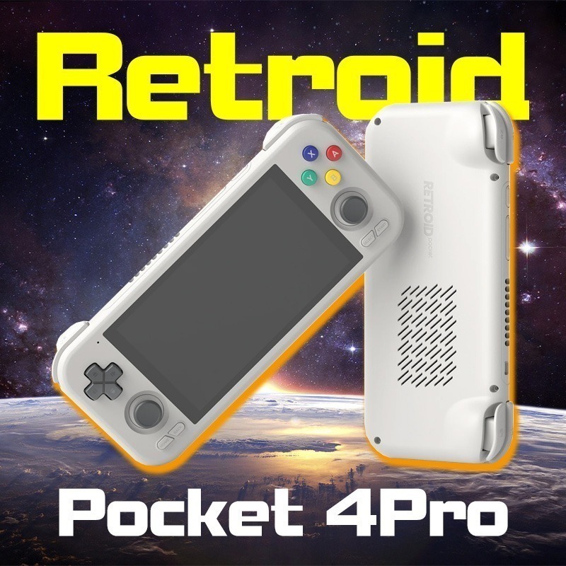 里歐街機 Retroid Pocket 4Pro 【RP4 PRO】- 超級快閃預購團 下單加贈天馬模擬器安裝+512G - 里歐街機 ...