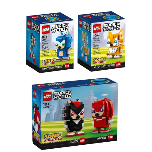 《蘇大樂高》LEGO 40672 40627 40628 音速小子（全新）大頭系列 - 蘇大樂高賣場 - iOPEN Mall