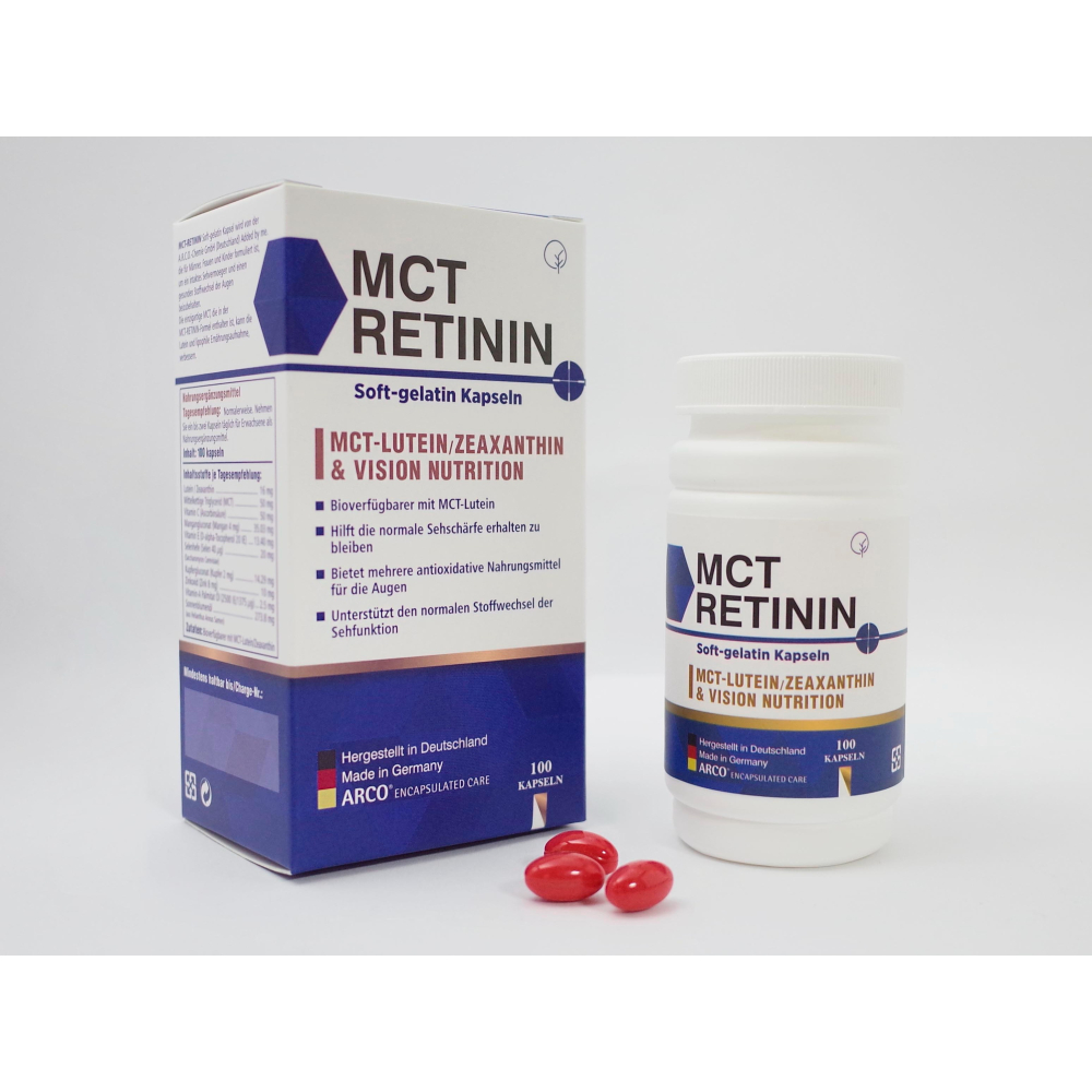 【德國進口 私訊再折】Retinin 暢明 膠囊100粒。葉黃素/MCT-LUTEIN/ZEAXANTHIN - ♡歐美洗沐保養♡ ...