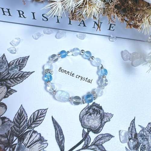 海洋之心設計手鍊 - Bonnie_crystal - iOPEN Mall