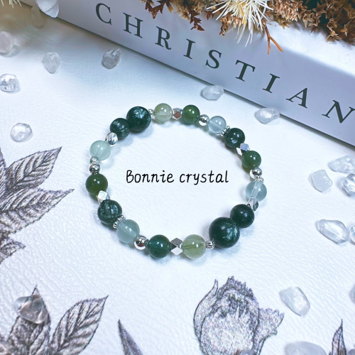 翡翠綠境設計手鍊 - Bonnie_crystal - iOPEN Mall