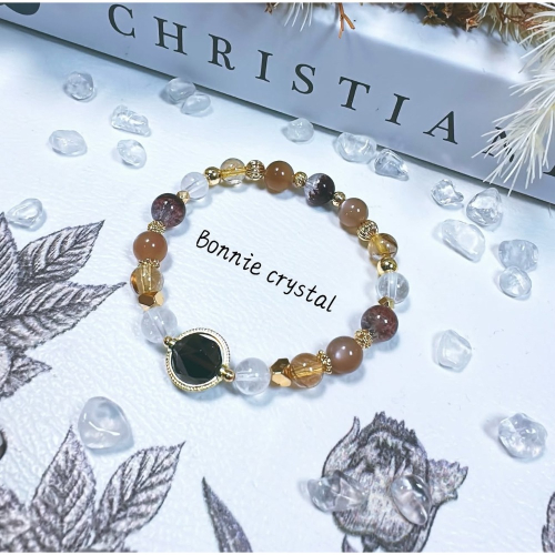 焦糖奶茶設計手鍊 - Bonnie_crystal - iOPEN Mall