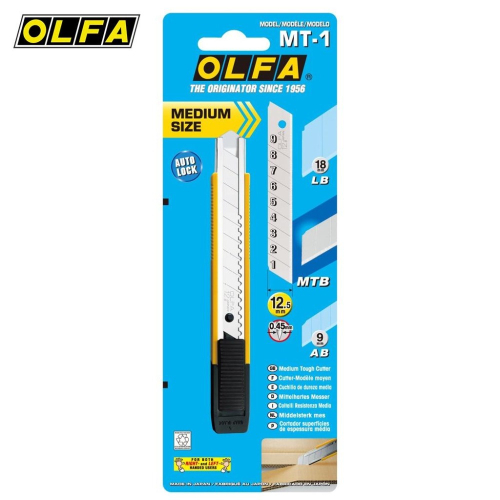 OLFA 新款中型美工刀MT-1型（日本包裝型號203B型） - PONIJONH - iOPEN Mall