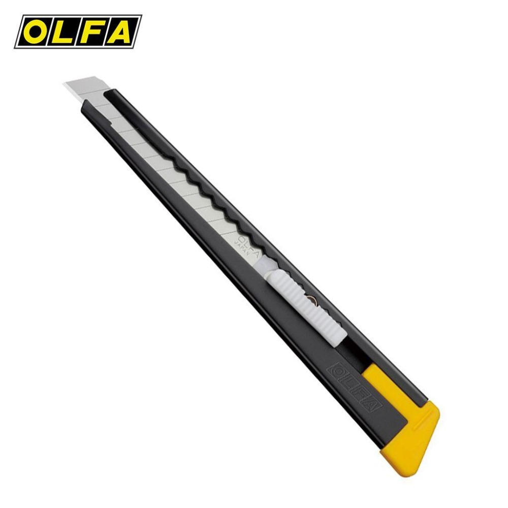 OLFA 大型黑色鐵製握柄美工刀 ML - PONIJONH - iOPEN Mall