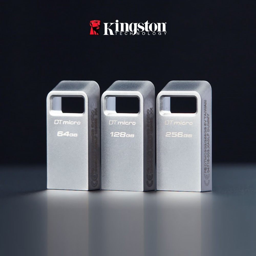 金士頓 DataTraveler Micro 64G 128G 256G USB 3.2 金屬 隨身碟 極致輕巧 - Gowolala - iOPEN Mall