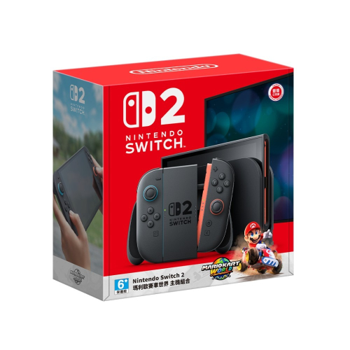 預購 任天堂 Nintendo Switch 2 瑪利歐賽車世界 主機組合 台灣公司貨 一年保固 發售日待定 - Gowolala - iOPEN Mall