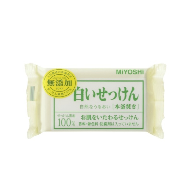 純淨自然 日本 MIYOSHI 無添加沐浴皂 無添加無負擔 108g - 二陳二呆 - iOPEN Mall