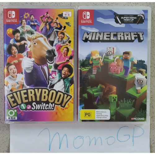 NS everybody 1-2-switch 麥塊 創世神 我的世界 全新未拆 - 電玩遊戲