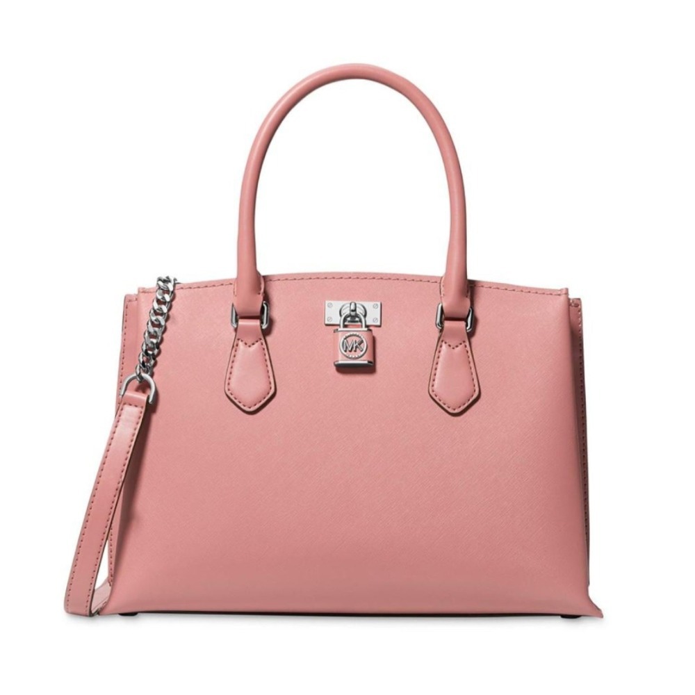 ＜全新二手包＞ MK Ruby Medium Double Compartment Leather Satchel - 阿兩雜貨7-11店 ...