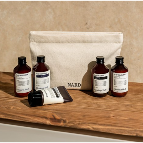 [KR/韓國代購] 預購 NARD 旅行盥洗組+網狀盥洗包 / 나드 여행용 헤어바디 5종+매쉬파우치 - KR韓國代購 - iOPEN Mall