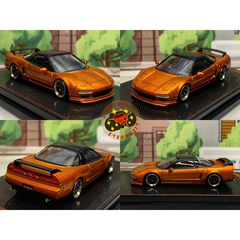 🔅里氏模型車 絕版 IG 1/64 本田 Honda NSX 橘色 Orange 頭文字D Mini gt Tlv - LIZMODELS│里 ...