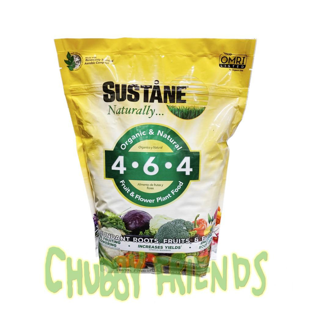 【肉肉朋友】美國 Sustane 固根強本 4-6-4 蔬果有機肥 OMRI 美國有機認證 緩釋肥 - Chubby Friends ...
