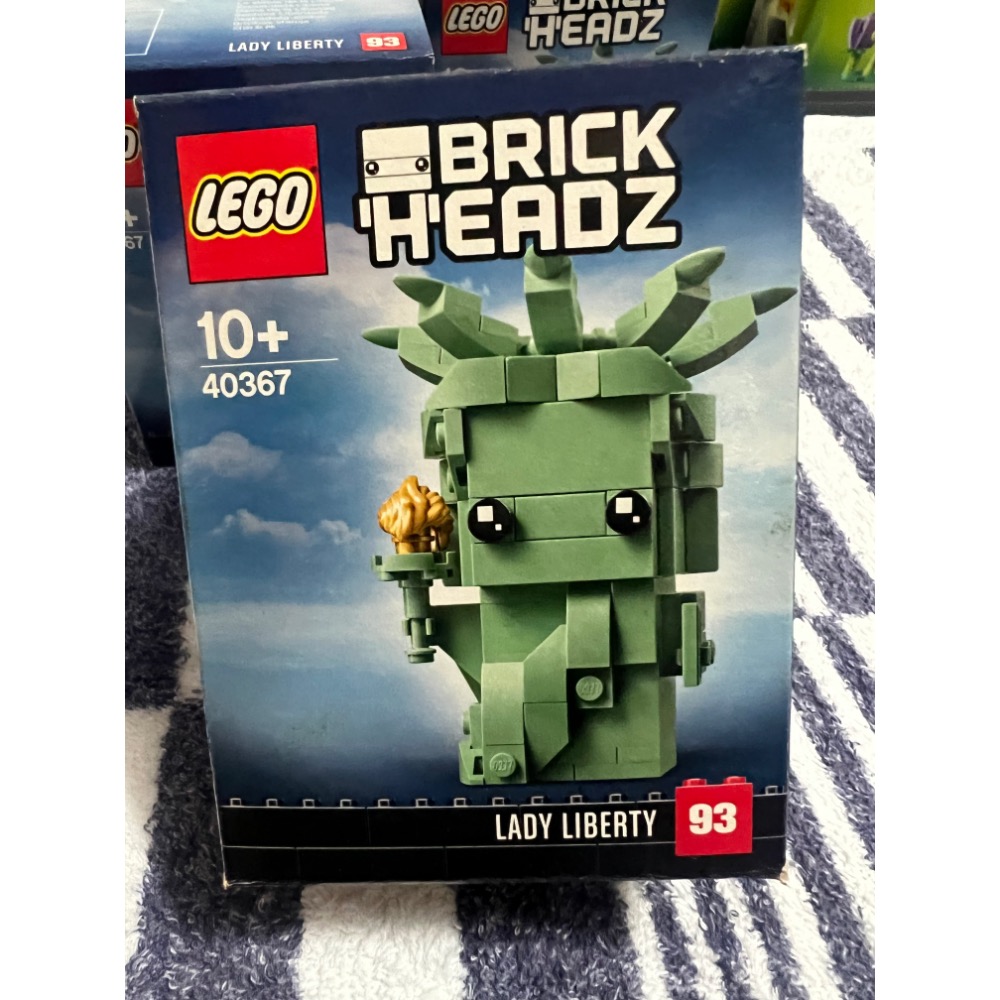 樂高 40367 自由女神 lady liberty 小自由女神 樂高大頭系列 brickheadz - 龍龍的樂高天地 - iOPEN Mall