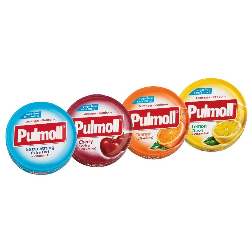 Pulmoll 寶潤 無糖潤喉糖 45g（橘子 / 櫻桃 / 超涼薄荷 / 檸檬） - 甜蜜家族婦嬰用品連鎖店 Sweet-Family ...