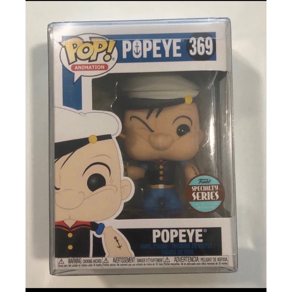 Funko pop 大力水手 #369 正版 現貨 稀有 全新 盒況很好 如圖所示 加送保護殼 - 118號玩具舖 - iOPEN Mall