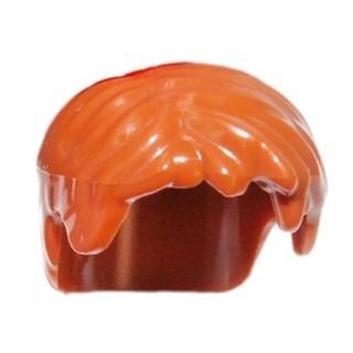 【Emily Mifigures】LEGO 樂高 人偶 頭髮 全新 深橘色 62810 - Emily LEGO Minifigures 艾蜜 ...