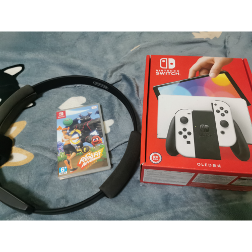 oled主機+健身環 - switch二手賣場 - iOPEN Mall