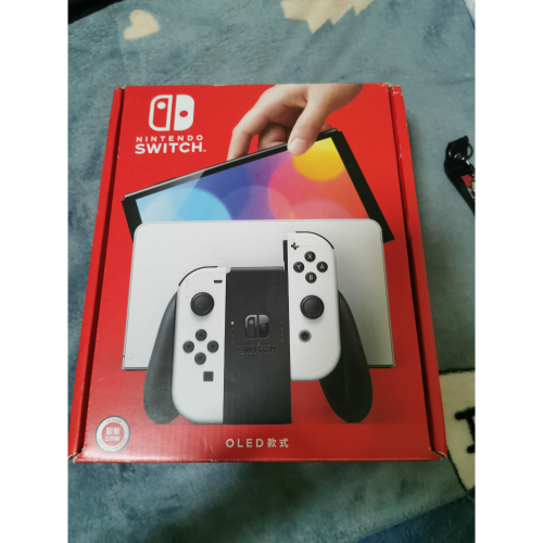 白色oled主機 - switch二手賣場 - iOPEN Mall