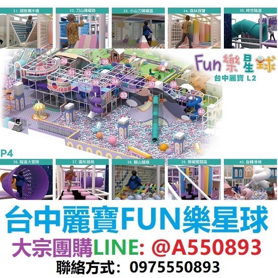 追風奇幻島 台中麗寶 Fun樂星球 1大1小使用199元 奇幻島 票券 親子票 門票 - 有好購物店 - iOPEN Mall