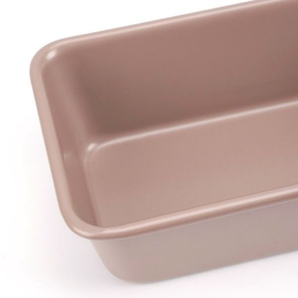 9.5寸 長方形不沾蛋糕盤/xynflon coating吐司麵包模/加厚烤盤磅蛋糕模/重型鋼吐司模/不沾磅蛋糕模 - 微捲烘焙