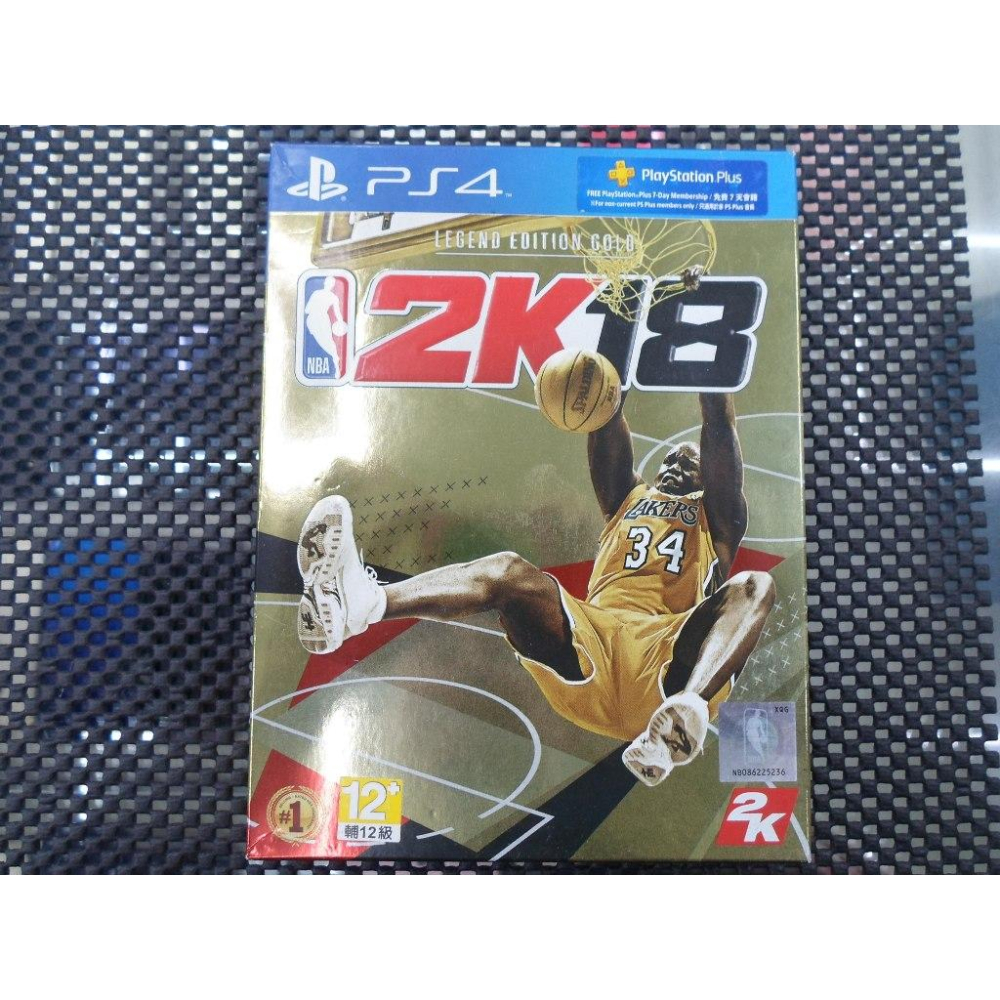 PS4 NBA 2K18 黃金傳奇珍藏版 - 二手貨集 - iOPEN Mall