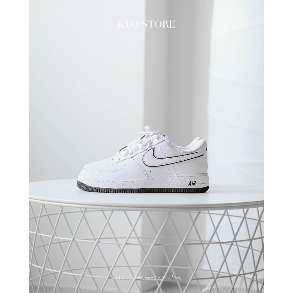 Nike Air Force 1 Low White Black 滾邊黑 DV0788-103 - Sing9069 - iOPEN Mall