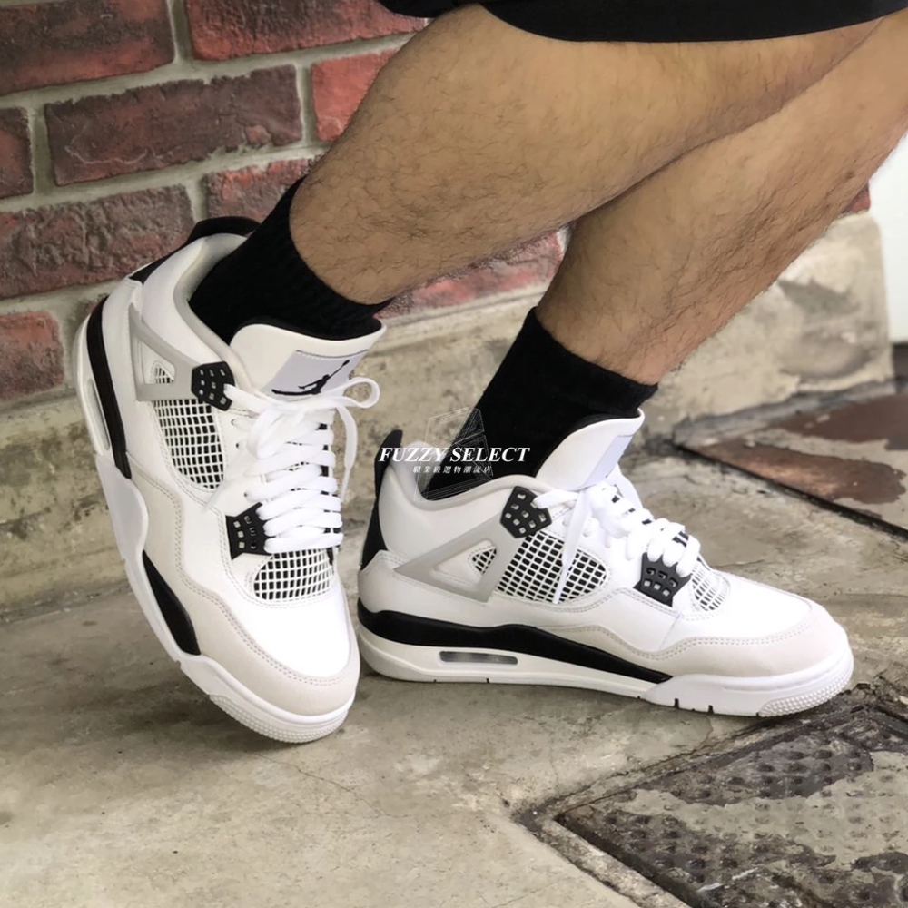 Air Jordan 4 Military Black 白灰 小白水泥 灰白黑 DH6927-111 - Sing9069 - iOPEN Mall