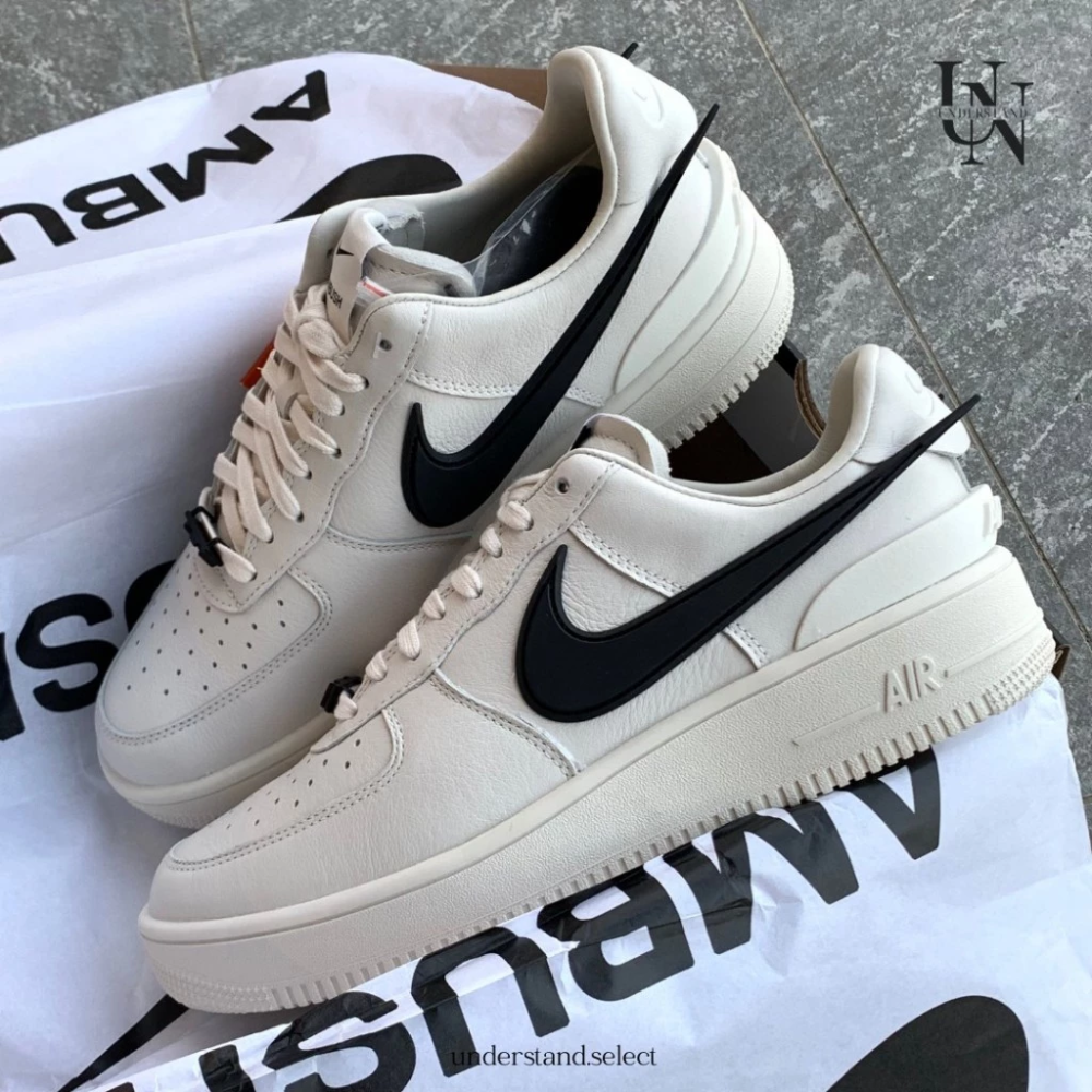 AMBUSH x Nike Air Force 1 聯名 奶油白 男女 立體勾 DV3464-002 - Sing9069 - iOPEN Mall