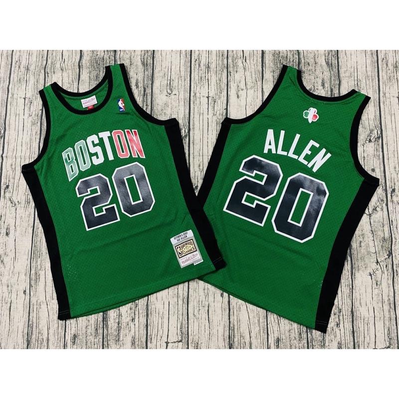 #20 Ray Allen 塞爾提克 Celtics 歐洲賽 復古 綠 M&N 艾倫 雷槍 球衣 - Smith 球衣世界 - iOPEN Mall