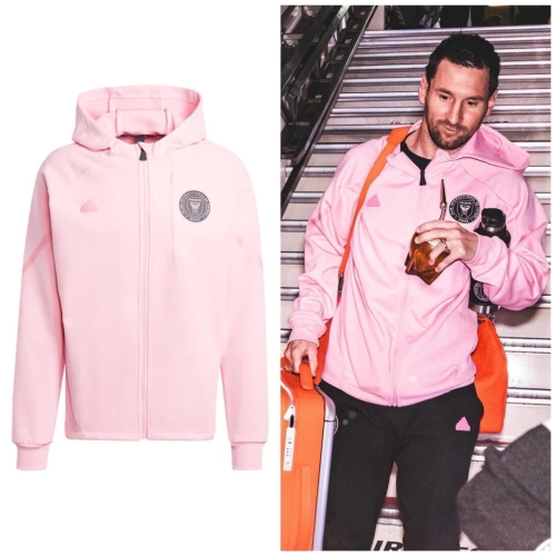 Inter Miami CF adidas 2024 Anthem Travel Full-Zip Jacket - Smith 球衣世界 ...
