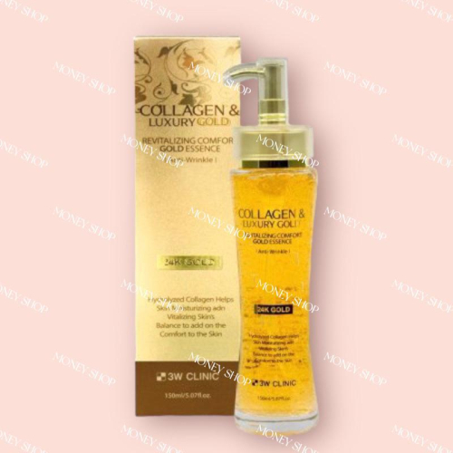 韓國 3W CLINIC 奢華金箔緊緻精華液 150ml - 韓國 MONEY SHOP - iOPEN Mall