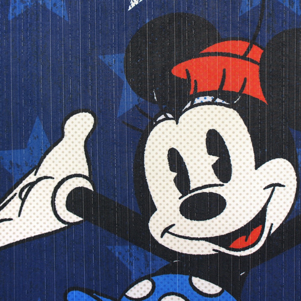 【現貨】日本製 迪士尼 Disney 米奇 AMERICANA 滿版圖案 門簾 85x150cm｜小鶴日貨 - 小鶴日貨