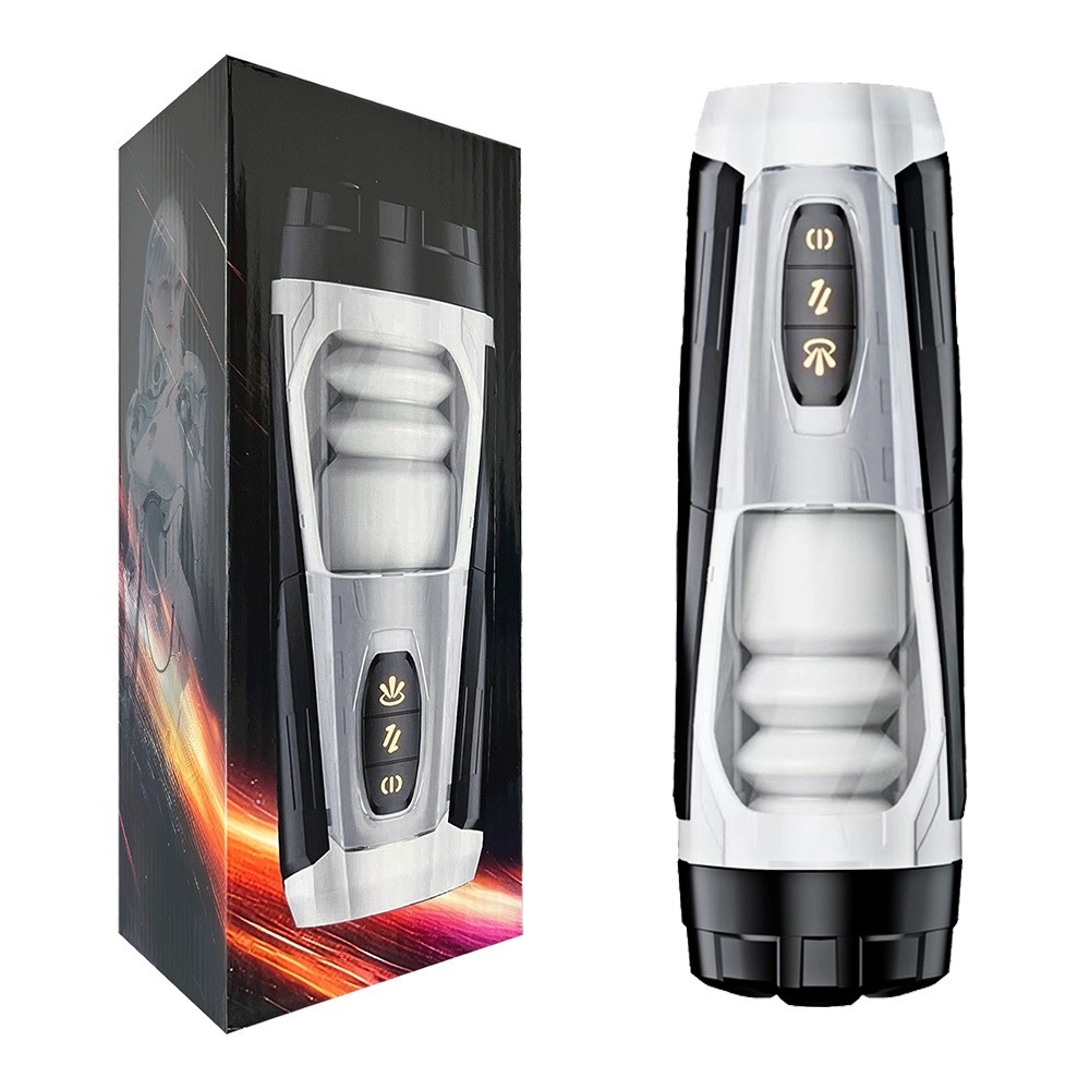 機甲戰士 7x7變頻 伸縮震動 互動嬌喘 飛機杯 - 玩達人-MasterToy - iOPEN Mall