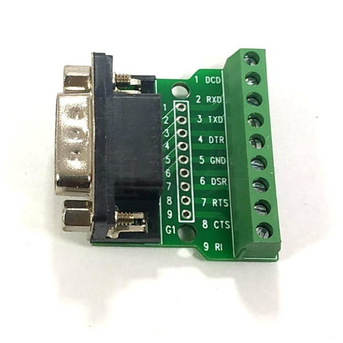 【馨月】DSUB RS232 RS485 DB9 公頭轉端子 傳輸線DIY - 平平的賣場(賣場不含運低消99元)