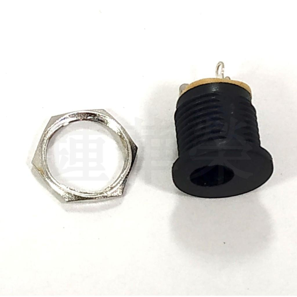 【馨月】 DC022 DC 022 22電源插口 螺帽 5.5X2.1 5.5*2.0 三腳電源插座 5.5mm - 平平的賣場(賣場不含運低 ...