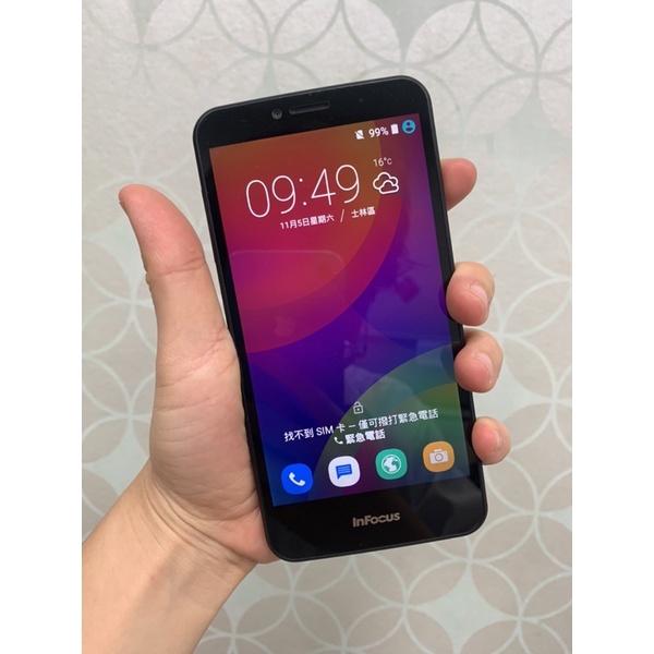 富可視 InFocus M370 1G/8G 5吋 黑色 二手手機 雙卡雙待 4G - 閃電兔電玩 - iOPEN Mall