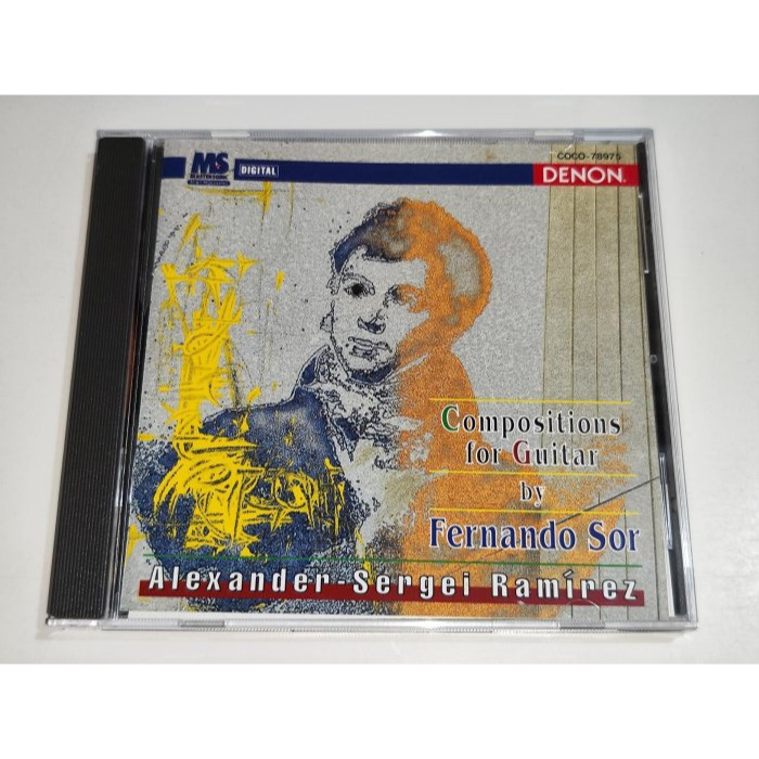 Ramírez Compositions For Guitar By Fernando Sor Denon - 文本齋 二手CD ...