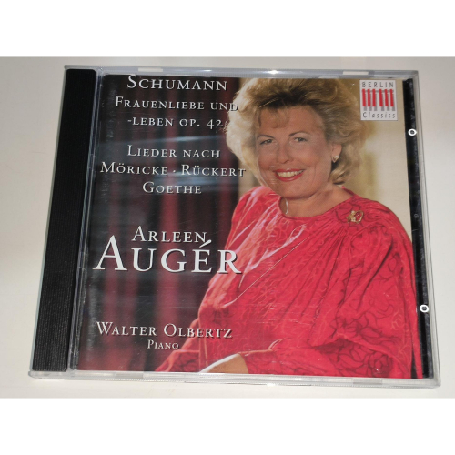 Arleen Auger Olbertz Schumann Frauenliebe Und Leben Op.42 / - 文本齋 二手CD ...