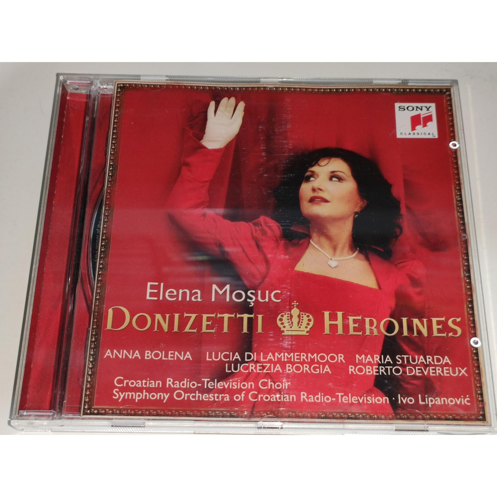 Elena Moșuc Lipanovic Donizetti Heroines 克羅埃西亞廣播交響 SONY - 文本齋 二手CD ...