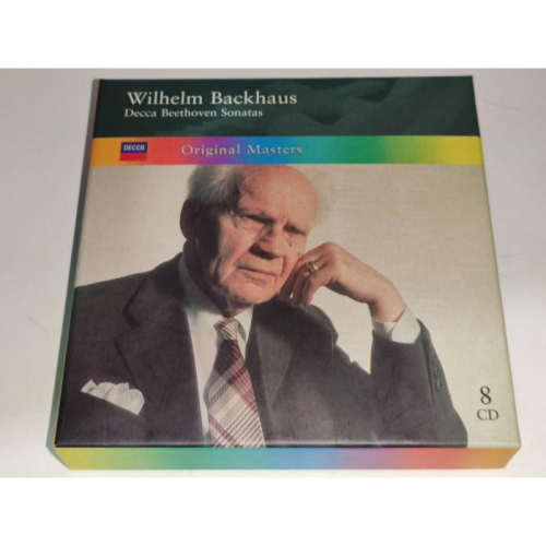 Backhaus 巴克豪斯 Beethoven Piano Sonatas 貝多芬 鋼琴奏鳴曲全集 8CD DECCA - 文本齋 二手CD - iOPEN Mall