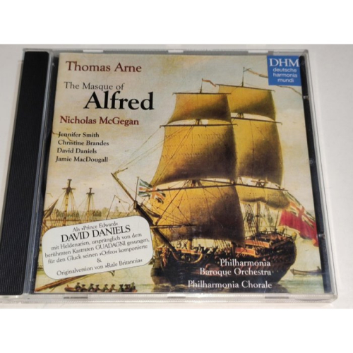 Thomas Arne The Masque Of Alfred McGegan Philharmonia Baroqu - 文本齋 二手CD ...