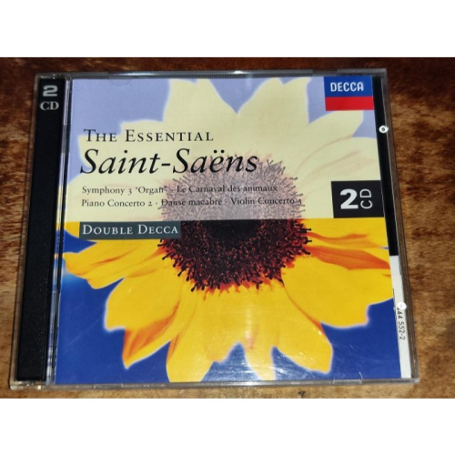 文本齋 The Essential Saint-Saens 聖桑精華名作 Dutoit 鄭京和 等 2CD DECCA - 文本齋 二手CD - iOPEN Mall
