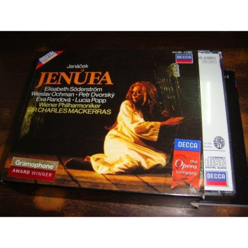 Elisabeth Söderström Mackerras Janacek 楊納傑克 Jenufa 顏如花 2CD D - 文本齋 二手CD ...