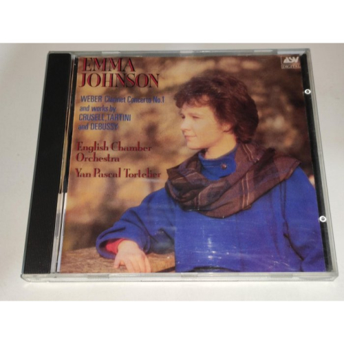 Emma Johnson Yan Pascal Tortelier Weber Crusell Tartini Debu - 文本齋 二手CD - iOPEN Mall