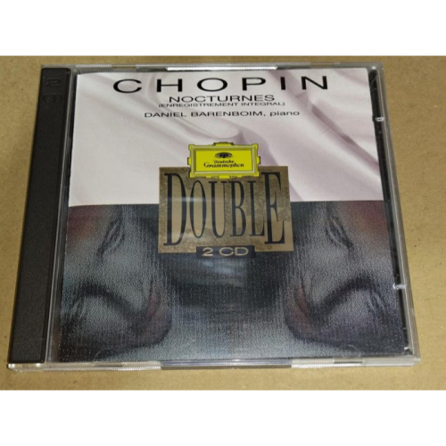 好音悅 Barenboim 巴倫波因 Chopin 蕭邦 Nocturnes 夜曲 2CD DG 法版 - 文本齋 二手CD - iOPEN Mall