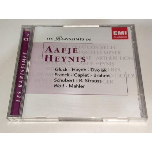 Aafje Heynis Gluck Haydn Franck Brahms Schubert Mahler Wolf - 文本齋 二手CD - iOPEN Mall