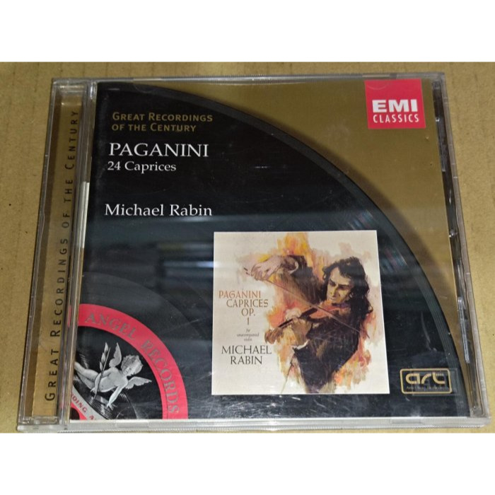 好音悅 Michael Rabin 拉賓 Paganini 24 Caprices 帕格尼尼 24首隨想曲 EMI - 文本齋 二手CD ...