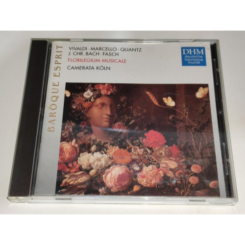 Camerata Köln Vivaldi Marcello Quantz J.C.Bach Fasch Florile - 文本齋 二手CD - iOPEN Mall