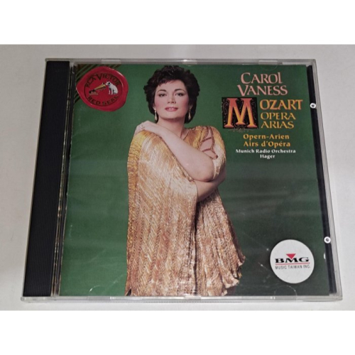 文本齋 Carol Vaness Hager Mozart 莫札特 Opera Arias 慕尼黑廣播管弦 RCA - 文本齋 二手CD ...